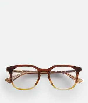 Bottega Veneta Clip-on Square Sunglasses