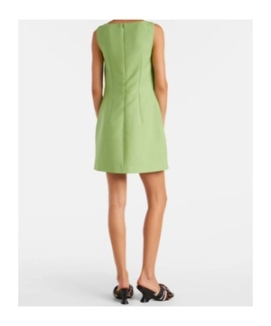 EMILIA WICKSTEAD Rifer Wool Cady Minidress