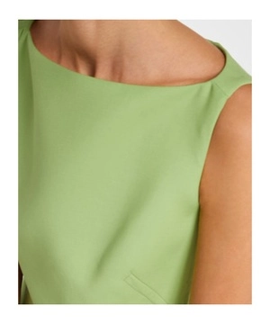 EMILIA WICKSTEAD Rifer Wool Cady Minidress