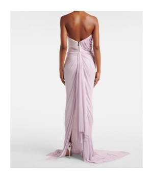 Maticevski Systema Draped Jersey Gown