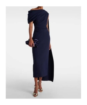 ROKSANDA Mait Pleated Crepe Dress