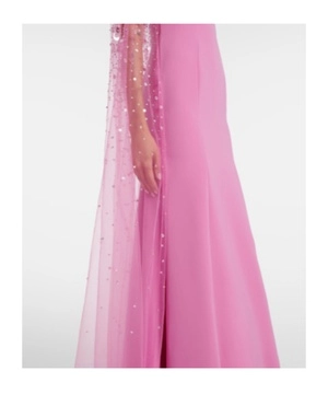 Jenny Packham Bittersweet Beaded Caped Gown