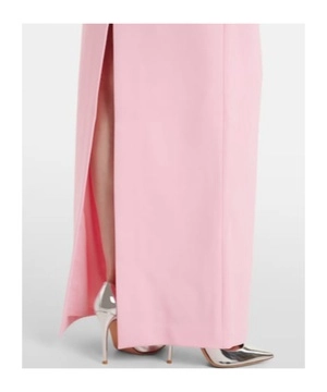 Rebecca Vallance Isabella Asymmetric Crepe Gown
