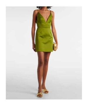 EMILIA WICKSTEAD Vero Satin Minidress