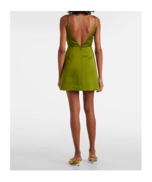 EMILIA WICKSTEAD Vero Satin Minidress