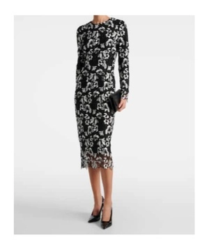 Monique Lhuillier Satin Gown