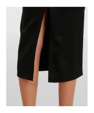 Alex Perry Asymmetric Draped Midi Dress