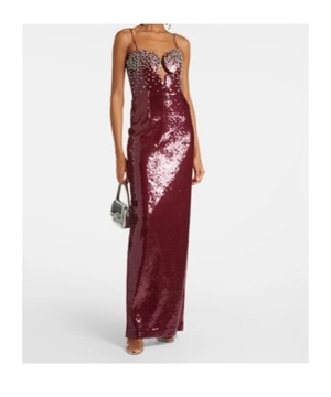 Rebecca Vallance Nicky Hilton Zelda Sequined Gown