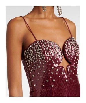 Rebecca Vallance Nicky Hilton Zelda Sequined Gown