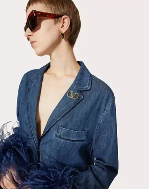 Valentino Garavani Vlogo Signature Brooch