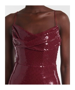 Alex Perry Sequined Corset Gown