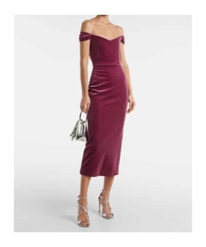 Alex Perry Off-shoulder Bustier Dress