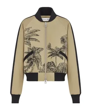 Dior Dioriviera Bomber Jacket - Nude