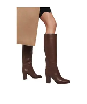 GIANVITO ROSSI Knee-high Leather Boots