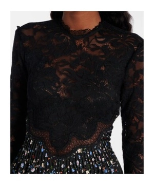 Rabanne Floral Lace Minidress