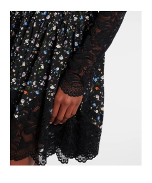 Rabanne Floral Lace Minidress
