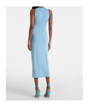 NENSI DOJAKA Cosimina Floral Appliqué Midi Dress