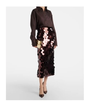 ROKSANDA Sequined Midi Skirt