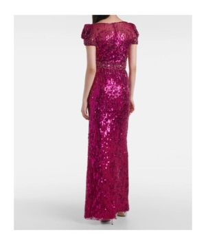 Jenny Packham Sungem Embellished Gown