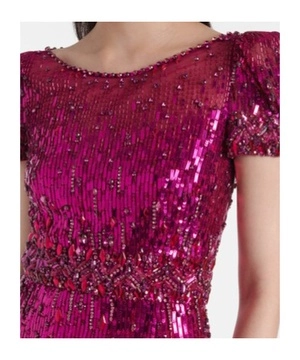 Jenny Packham Sungem Embellished Gown