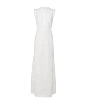 Giambattista Valli Macramé Gown - White