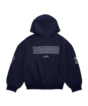 Balenciaga Wfp Regular Zip-up Hoodie