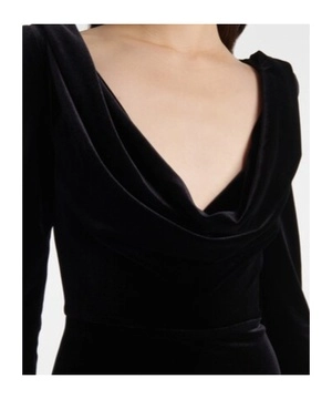 Alex Perry Velvet Corset Dress