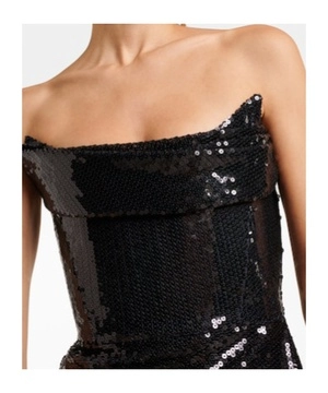 Alex Perry Sequined Bustier Dress