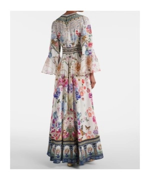 Camilla Crystal-embellished Silk Maxi Dress