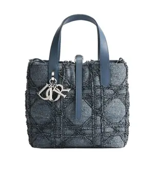 Dior Small Toujours Vertical Tote Bag - Black