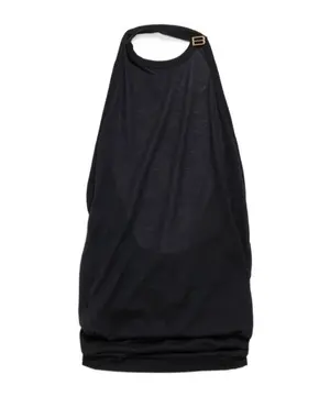Balenciaga Draped Top - Black