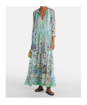 Camilla Crystal-embellished Silk Maxi Dress