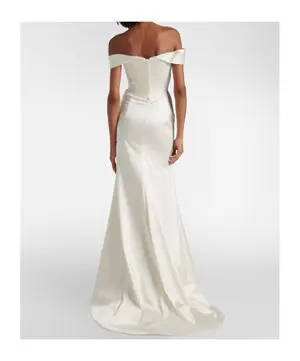 VIVIENNE WESTWOOD Cora Satin Gown - White