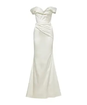 VIVIENNE WESTWOOD Cora Satin Gown - White
