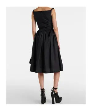VIVIENNE WESTWOOD Cotton Corset Dress - Black