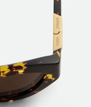 Bottega Veneta Reace Oval Sunglasses