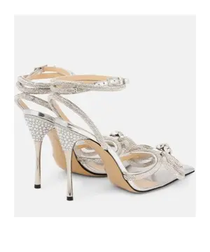 MACHMACH Double Bow Embellished Pumps
