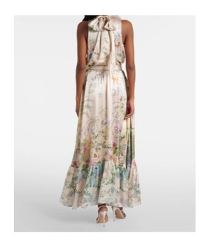 Camilla Crystal-embellished Silk Maxi Dress