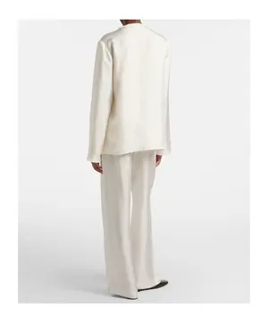 RÓHE Silk Wide-leg Pants
