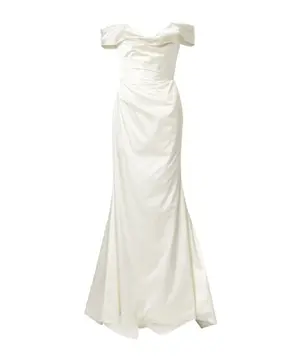 VIVIENNE WESTWOOD Bridal Nova Cora Satin Gown - Ivory