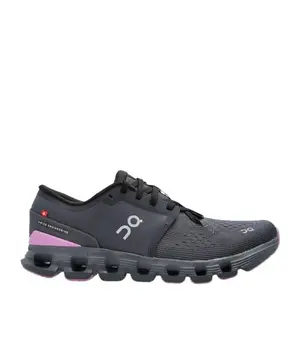 On Cloud X 4 Lace-up Sneakers - Black