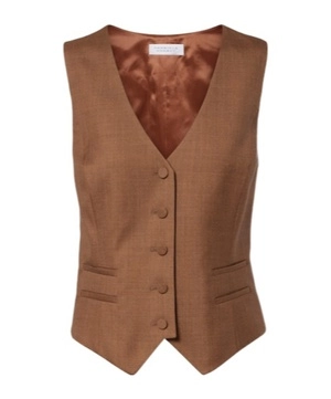 Gabriela Hearst Coleridge Wool And Silk Vest - Brown