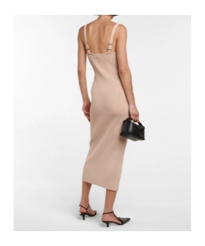 Magda Butrym Ribbed Midi Dress
