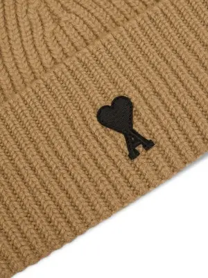 AMI Paris De Coeur Wool Beanie