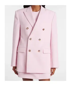 Wardrobe.NYC Double-breasted Suit Jacket