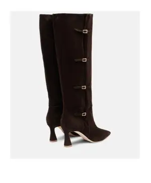 MALONE SOULIERS Nolan 70 Suede Knee-high Boots