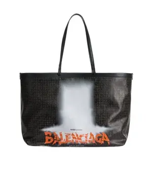 Balenciaga Select Tote Bag Large - Black/orange