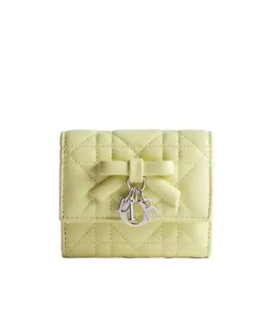 Dior My Hibiscus L-zip Wallet - Nude