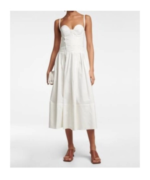 Proenza Schouler Cotton-blend Midi Dress