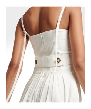 Proenza Schouler Cotton-blend Midi Dress
